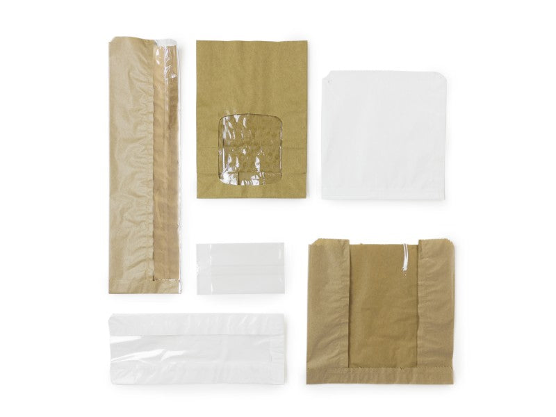 Compostable Flat Paper, PLA Window & Natureflex Bags – Green Man Packaging