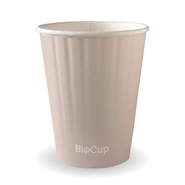 Compostable Water-Based Double Wall Paper Coffee Cups – Green Man Packaging