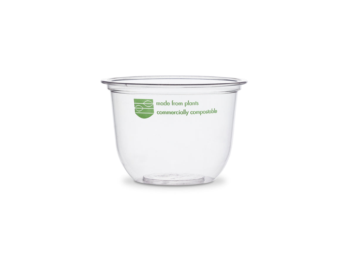 Compostable PLA Dessert Pots - Bella Pots – Green Man Packaging