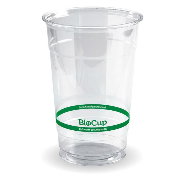 Compostable BioCup Standard PLA Cold Drinks Cup – Green Man Packaging