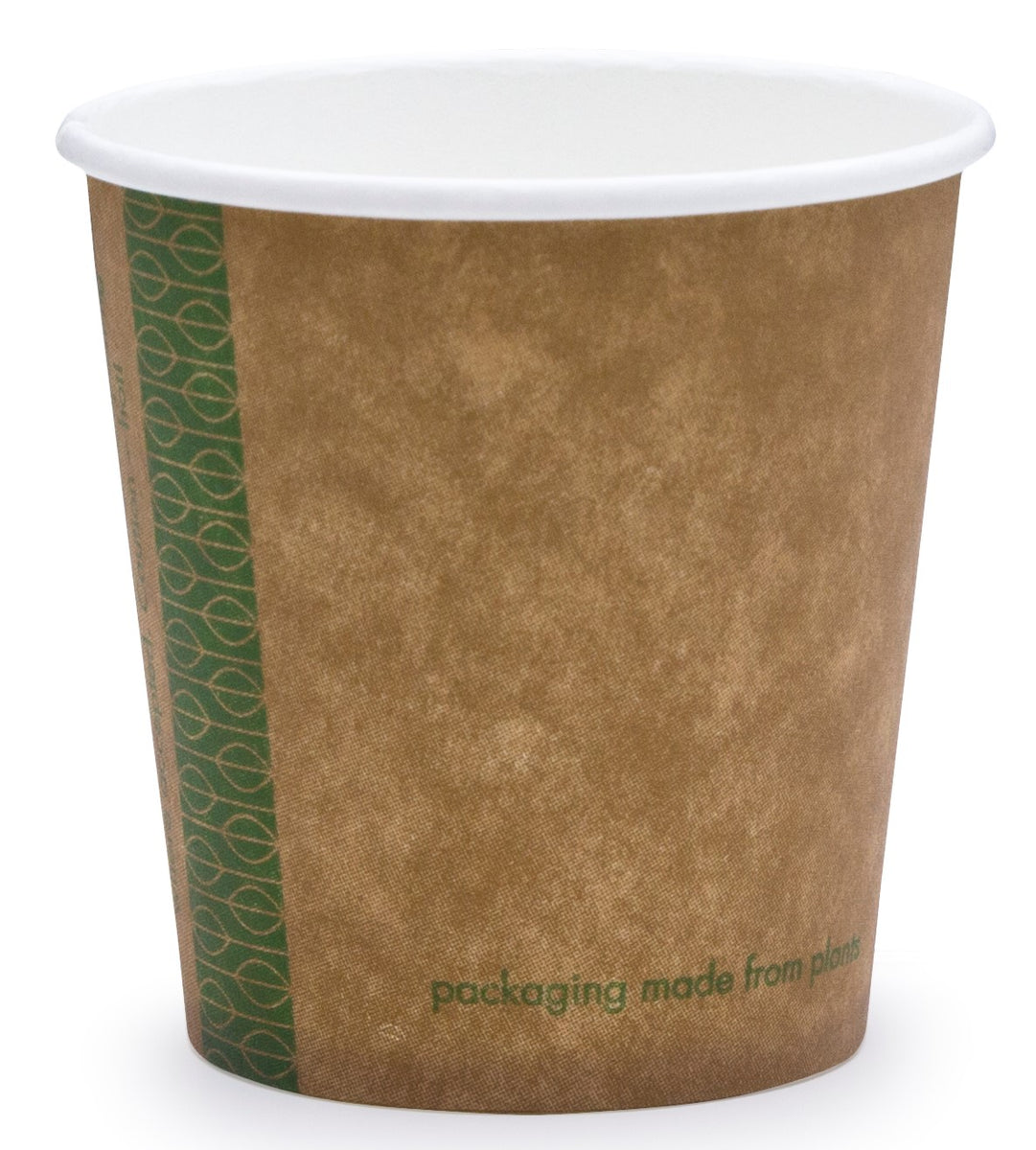Compostable Kraft Single Wall Vegware Coffee Cups – Green Man Packaging