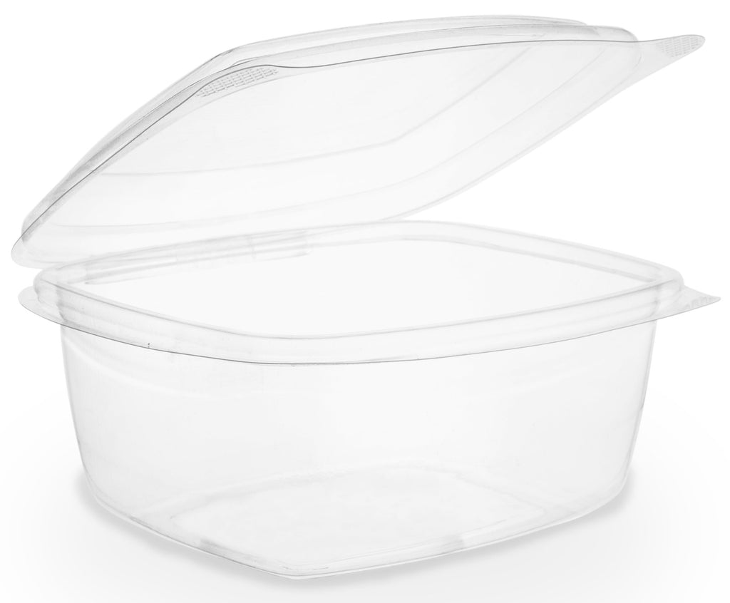 Compostable Clear Hinged Deli Container – Green Man Packaging