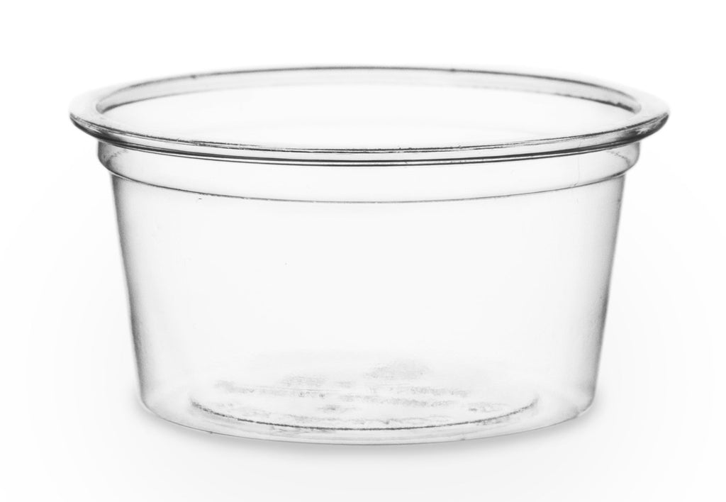 Compostable Clear Portion Pot – Green Man Packaging