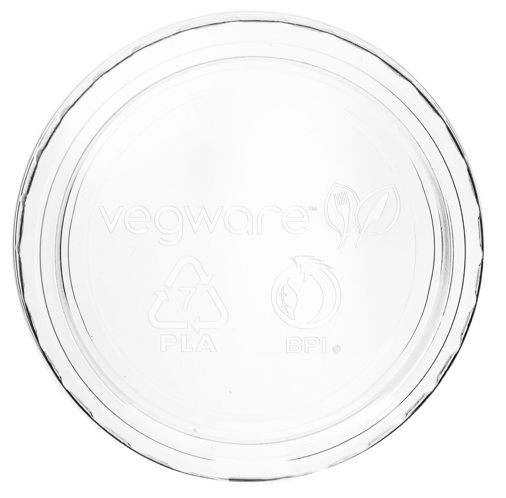 Compostable Clear PLA Portion Pot Lids – Green Man Packaging