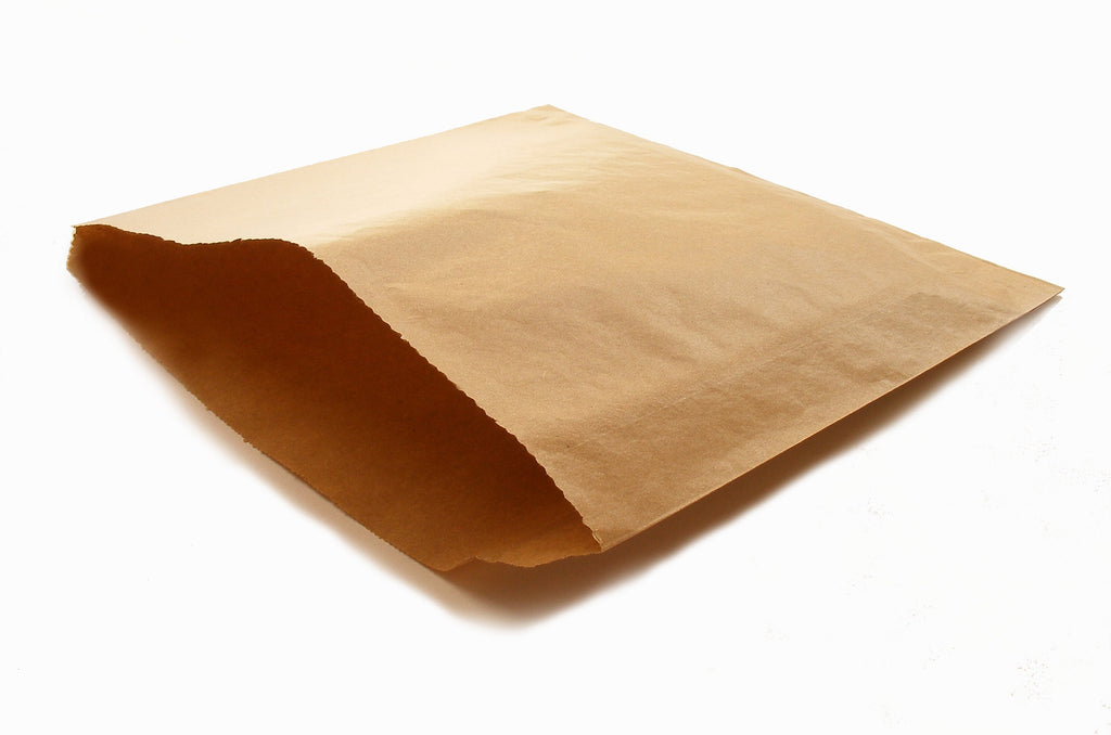 Compostable Kraft Flat Paper Counter Bags – Green Man Packaging