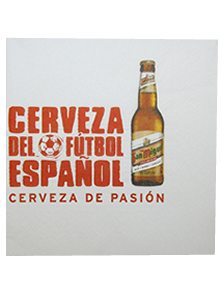 Custom Printed Compostable Paper Napkins - Green Man Packaging