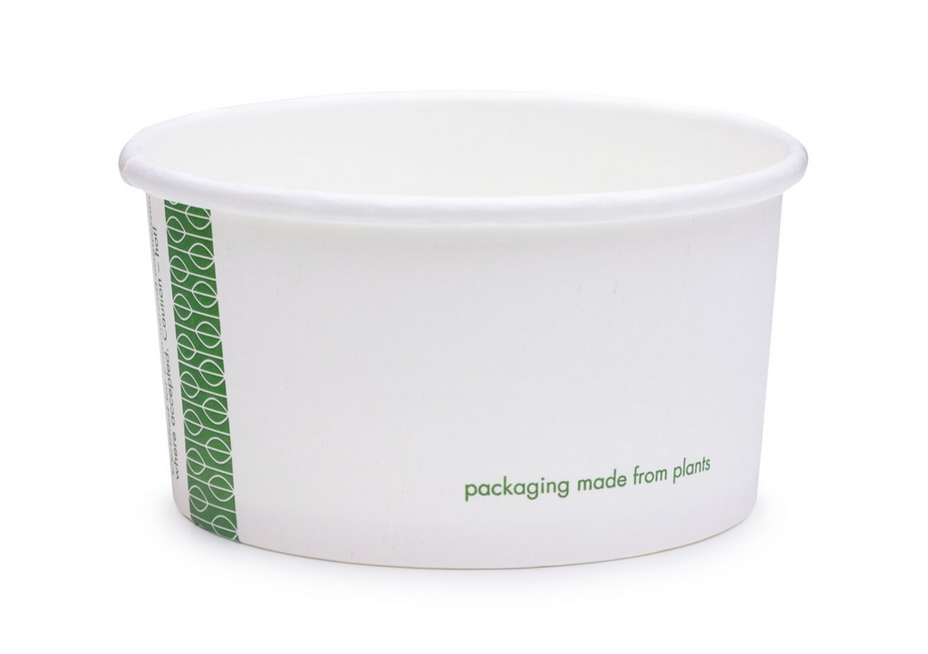 Compostable Paperboard Soup or Ice Cream Container – Green Man Packaging